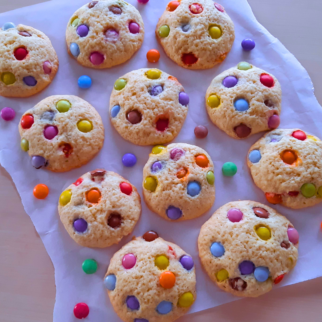 COOKIES AUX SMARTIES – Pâtisseries de Choupie